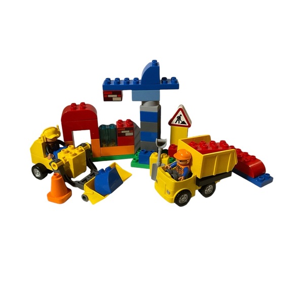 Lego | Toys | Lego Duplo My First Construction Site 518 Complete ...